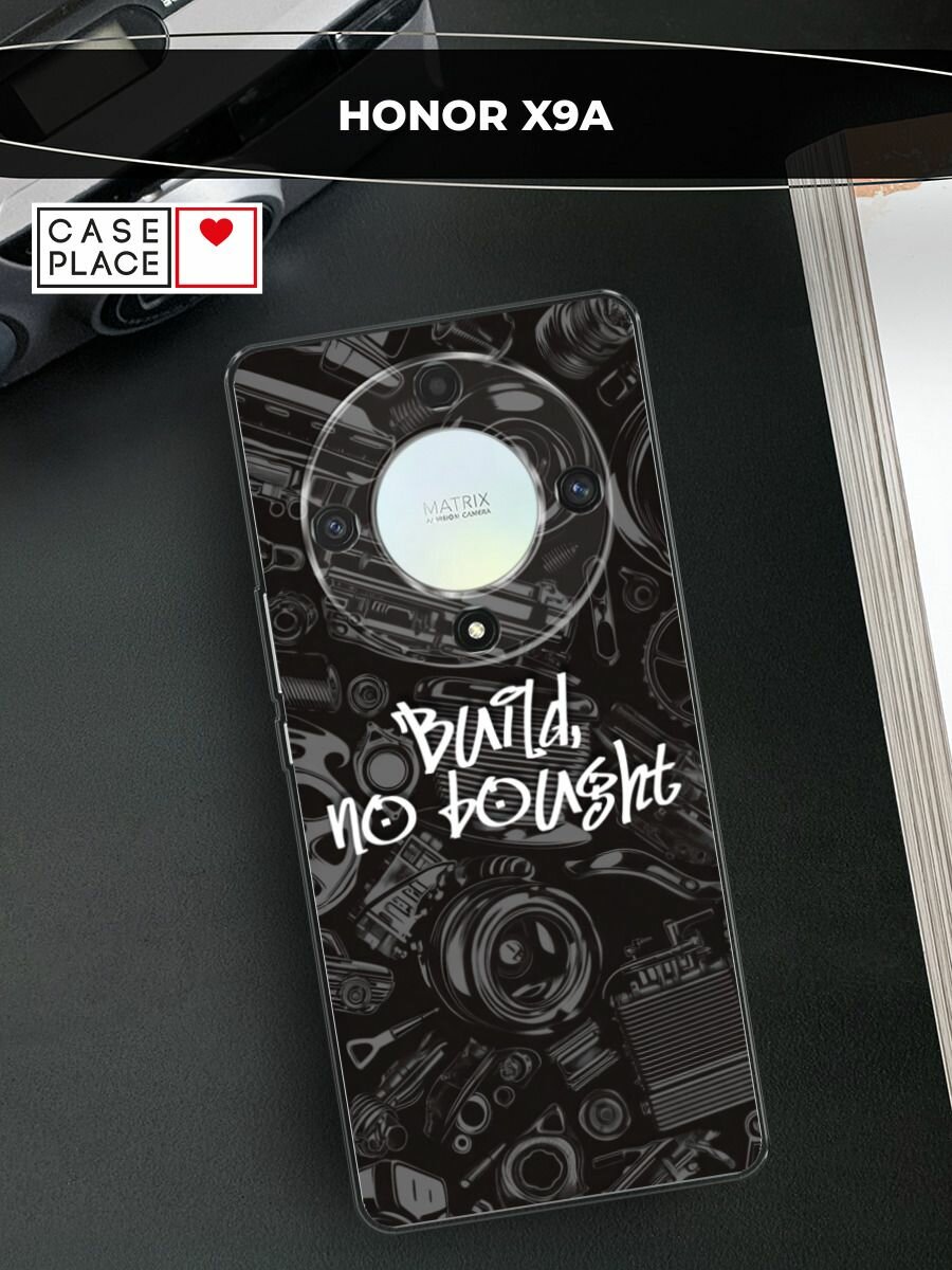 Силиконовый чехол на Honor X9A / Хонор X9A с принтом "Build no bought"