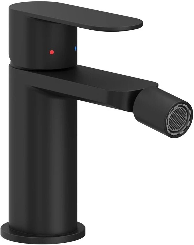 Смеситель для биде Ravak Chrome II CR II 056.20BL X070465 без донного клапана, черный матовый