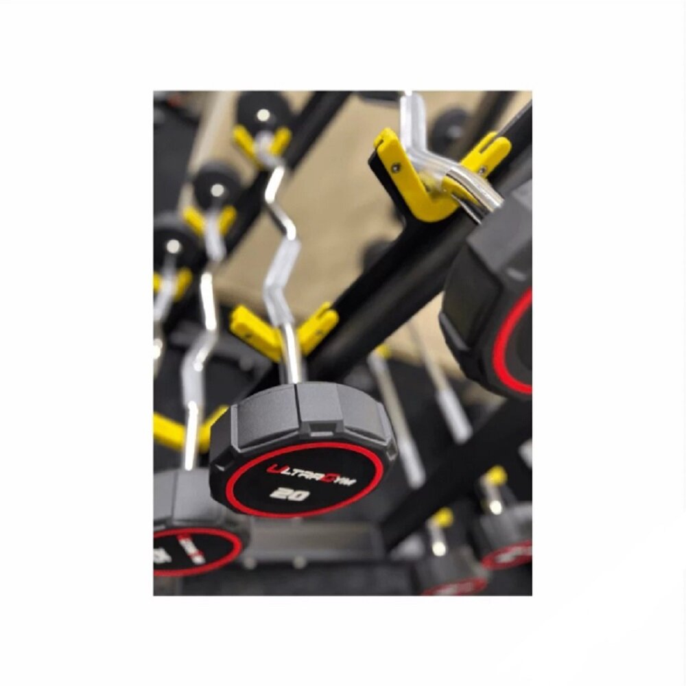 Комплект изогнутых штанг VictoryFit ULTRA GYM UG3005A, хром, до 300 фунтов