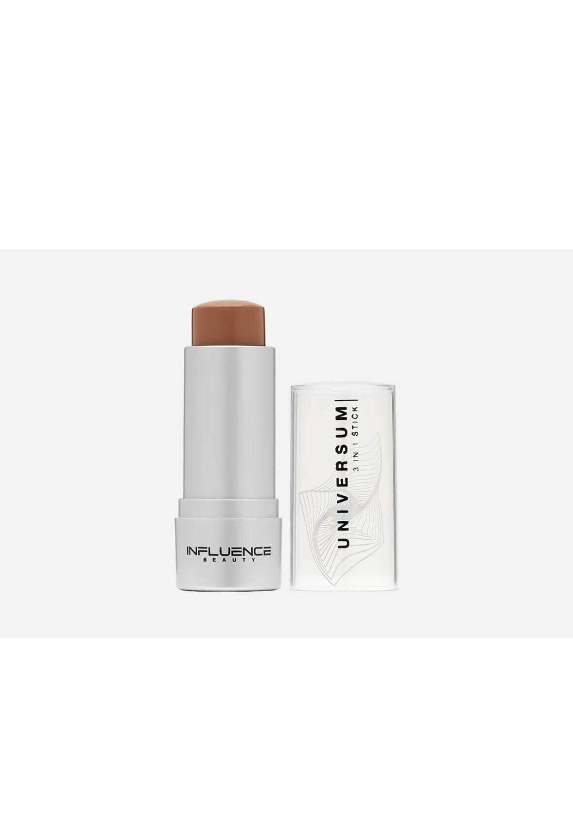 Стик 3 в 1, INFLUENCE BEAUTY universum, 01 бледно-коричневый