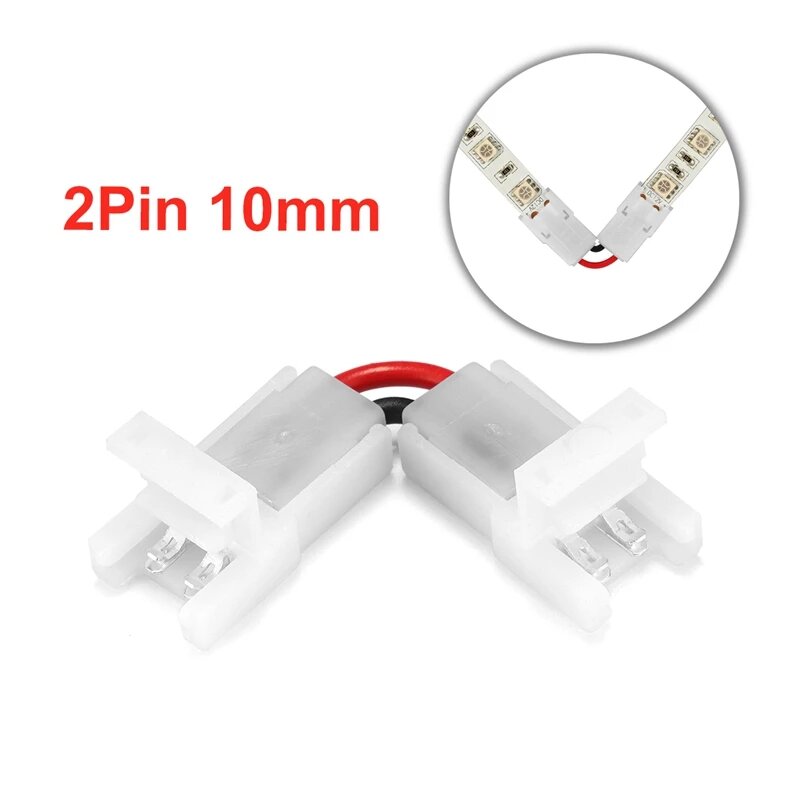 Разъем для светодиодной ленты 2 pin 10mm