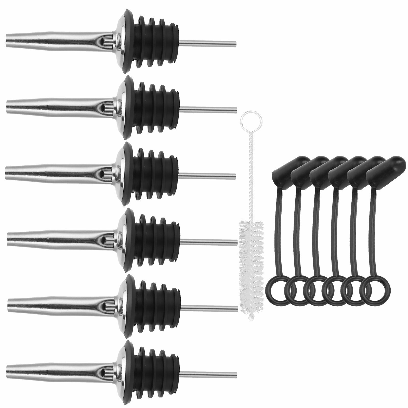 Нержавеющая сталь 304, пробка для бутылки вина, дозатор ликера, крышка, кухонные аксессуары