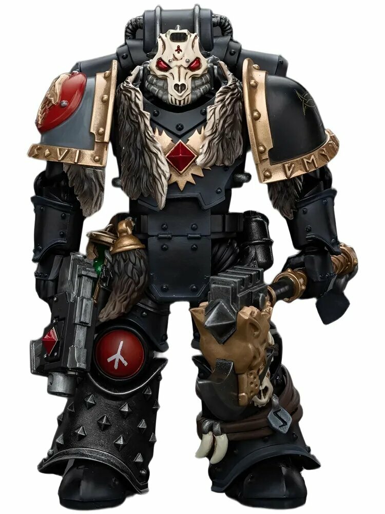 Подвижная фигурка JOYTOY Warhammer 30K Space Wolves Deathsworn Pack Deathsworn 3 коллекция игрушек