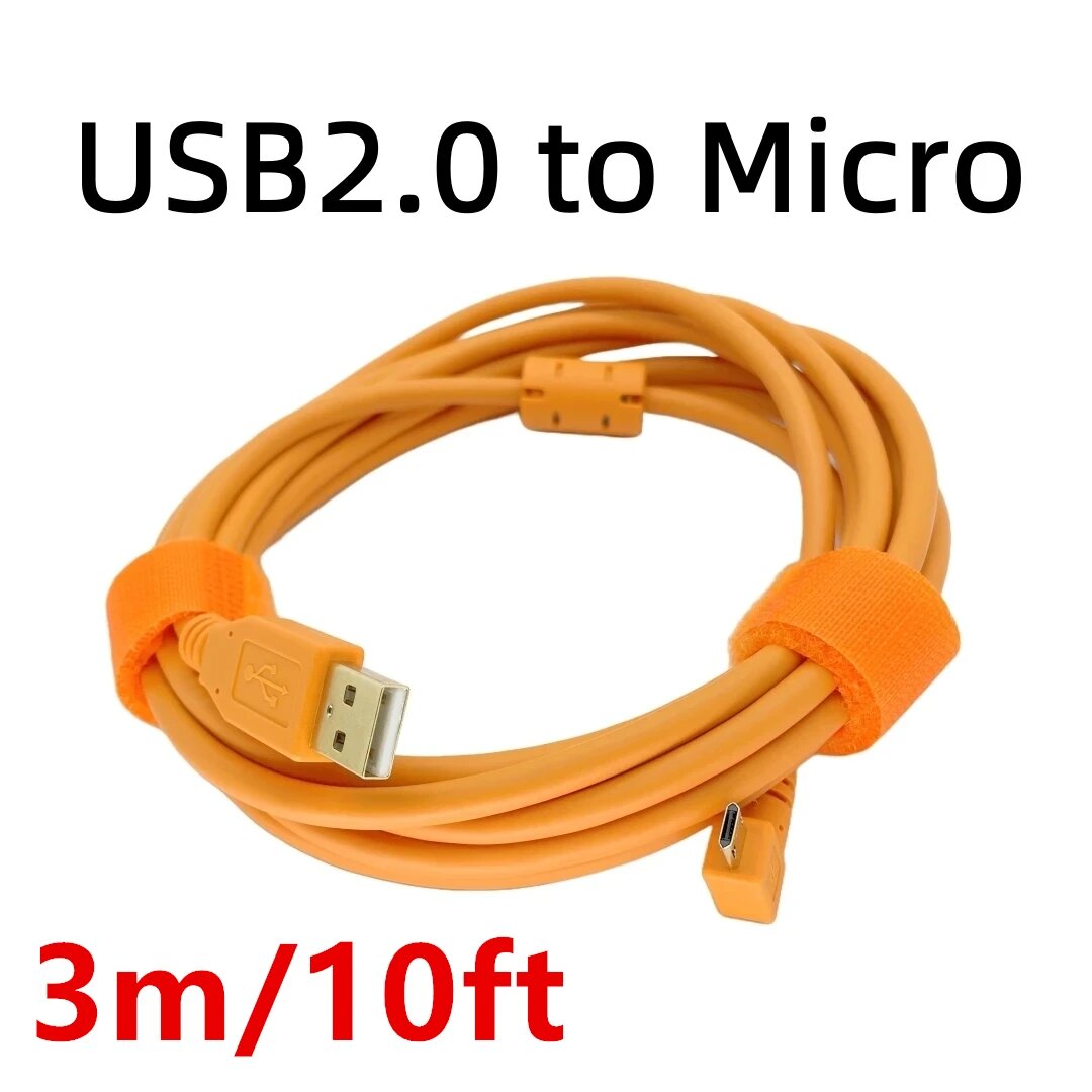 Кабель Type-C USB-Micro B 3/5 м для прямой трансляции Sony ZV1 M50 USB to Micro 3m