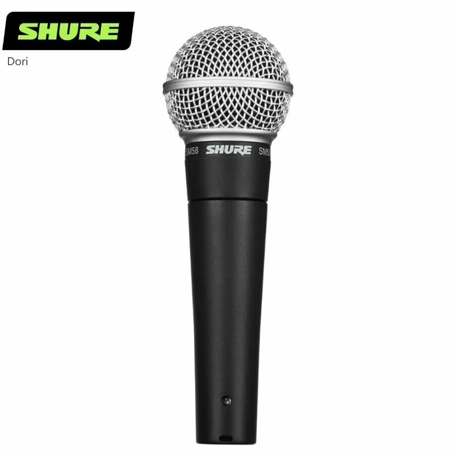 Shure Микрофон для живого вокала SM58, черный матовый
