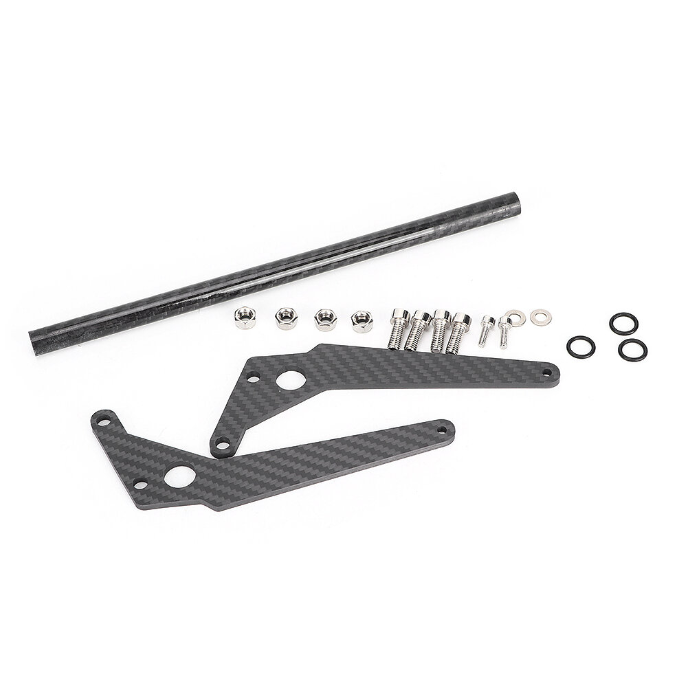 Углепластиковый держатель для телефона и навигатора на мотоцикл, 0,5 дюйма, с креплением и USB-зарядкой