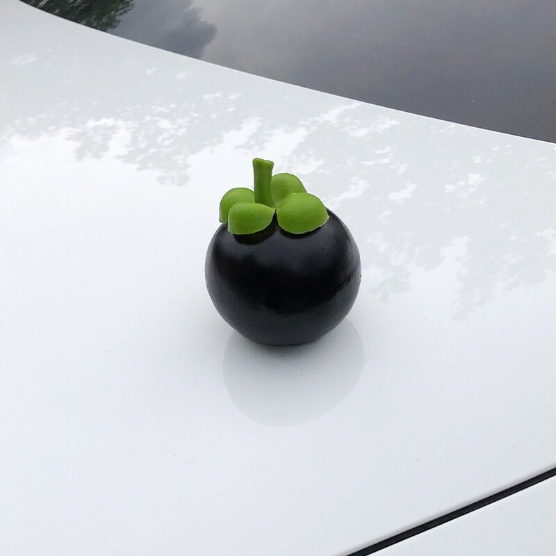 Милые фруктовые украшения/декоративные элементы для багажников автомобилей, креативные украшения для топливных баков, универсальные украшения.