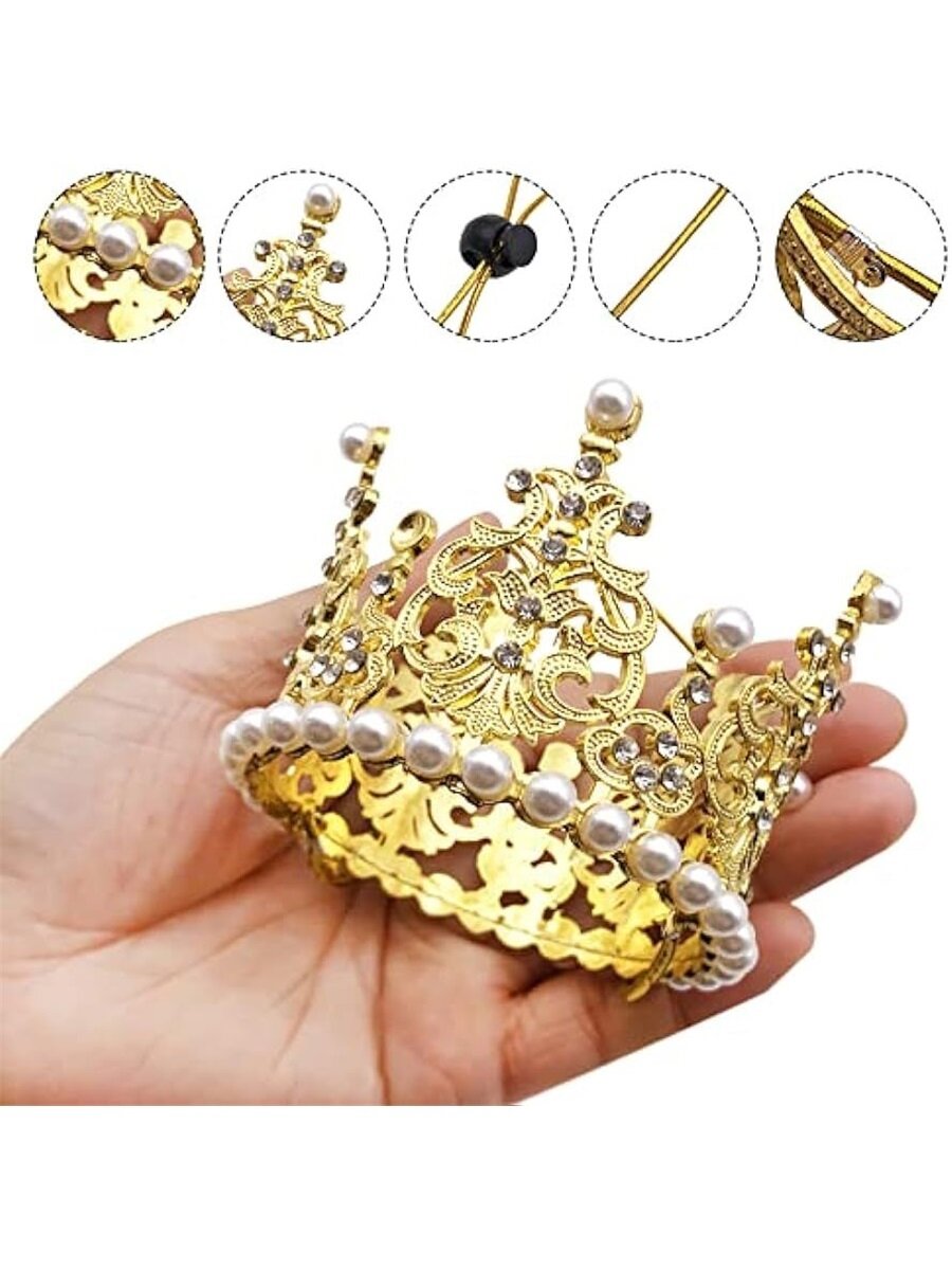 Корона питомца, украшение головы щенка котенка, красивая шляпа