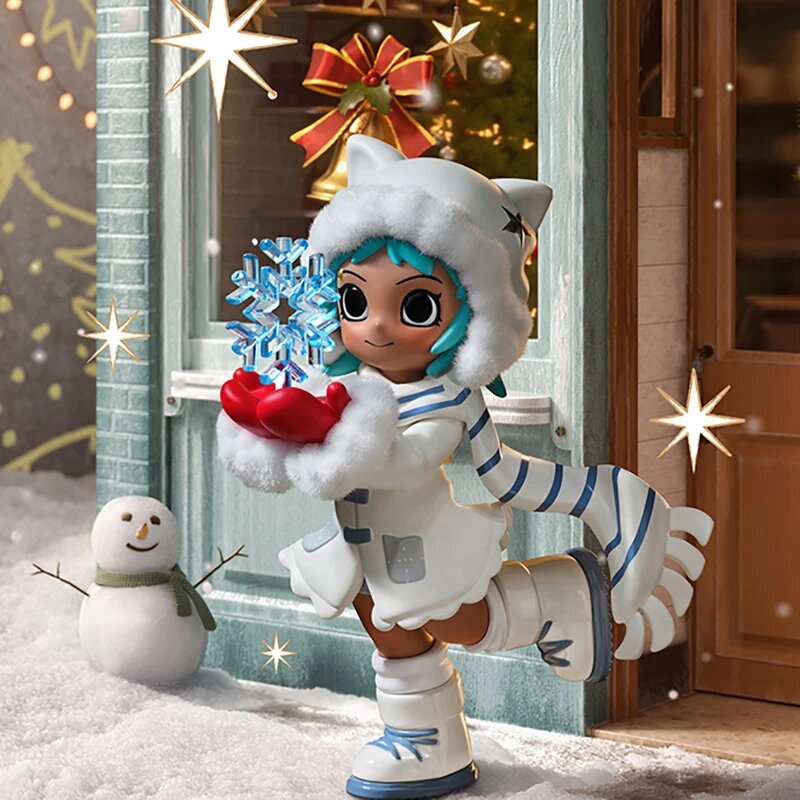 POP Lil Peach Riot Holiday Mixtape Series слепая коробка It Snowing