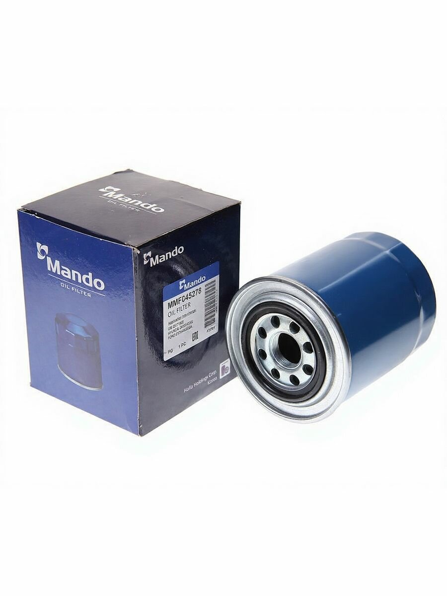 Фильтр масляный MANDO MMF045278 для Hyundai Porter, Mitsubishi Pajero / Хендай Портер, Мицубиси Паджеро — фото 1
