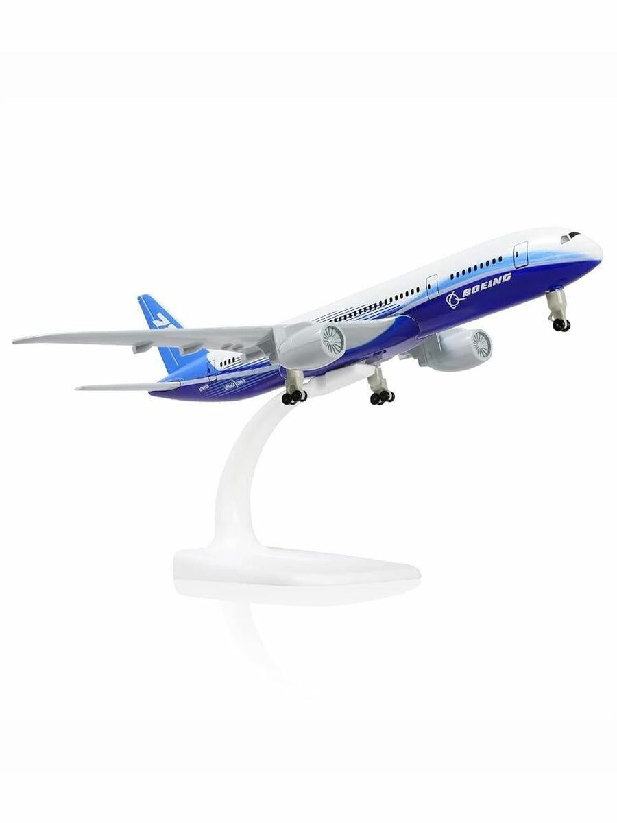 Металлическая модель самолета 16cm B787 Prototype