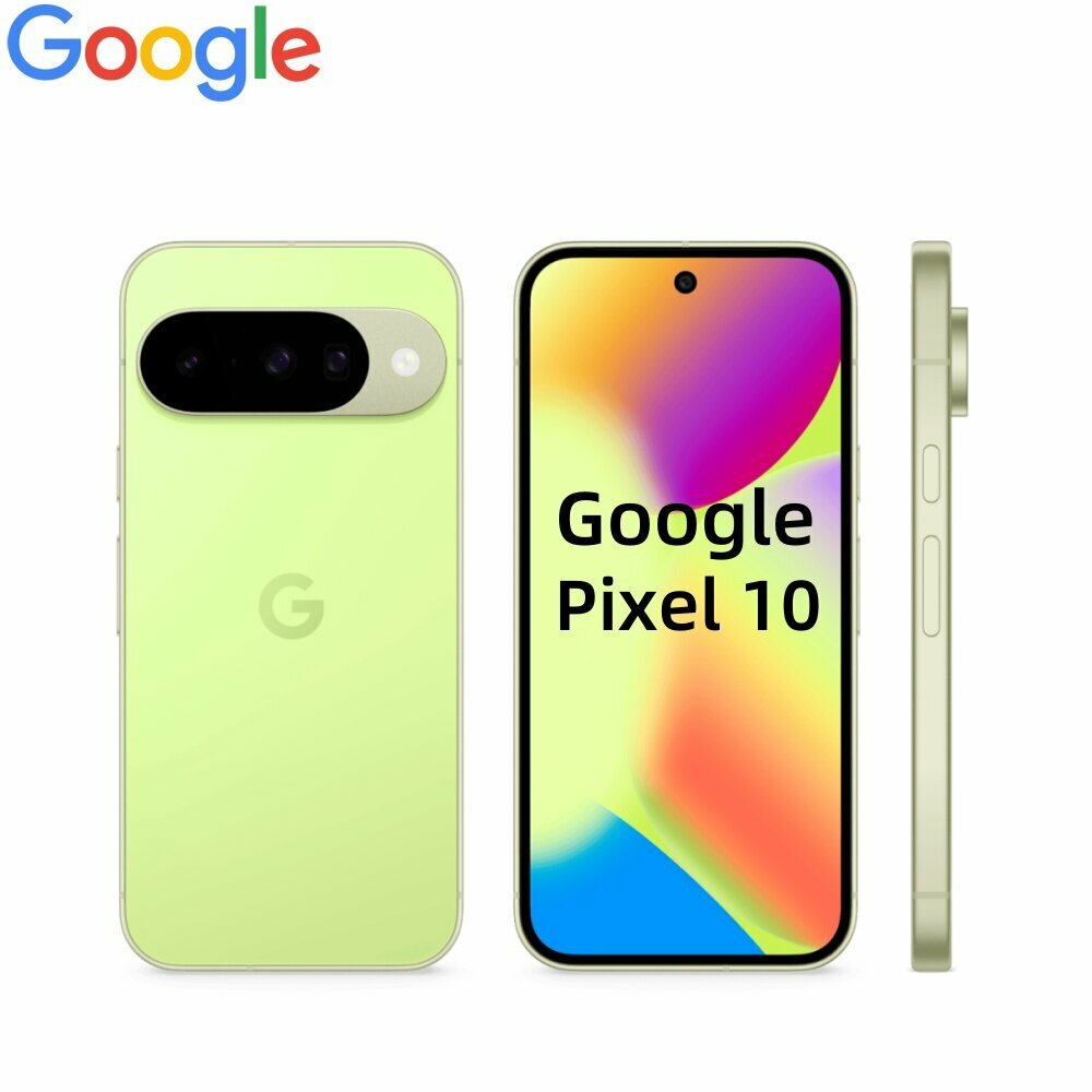 Смартфон Google Pixel 10 12/128Gb Lemongrass(лимон) ,6.3", 120Hz,