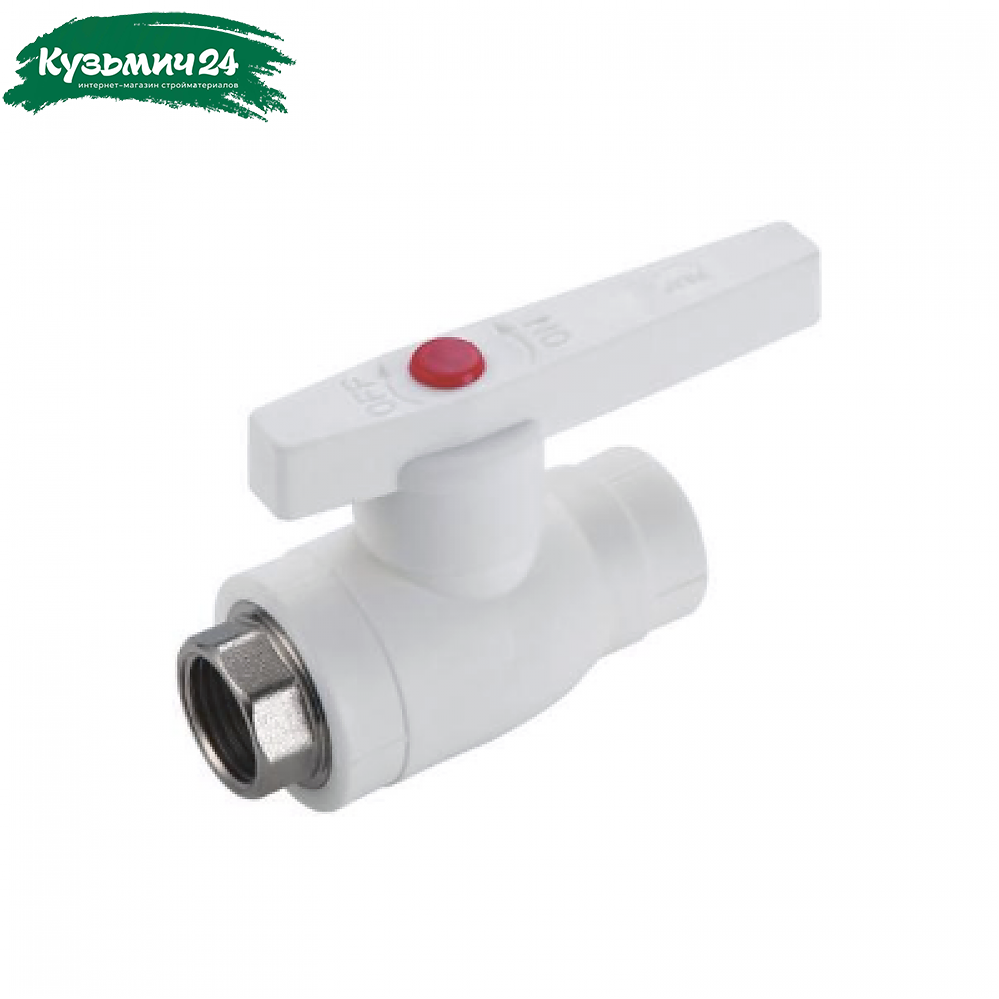 Кран шаровой ПП 20х3/4 с ВН резьбой F132.2005 PPR RF-20х3/4F