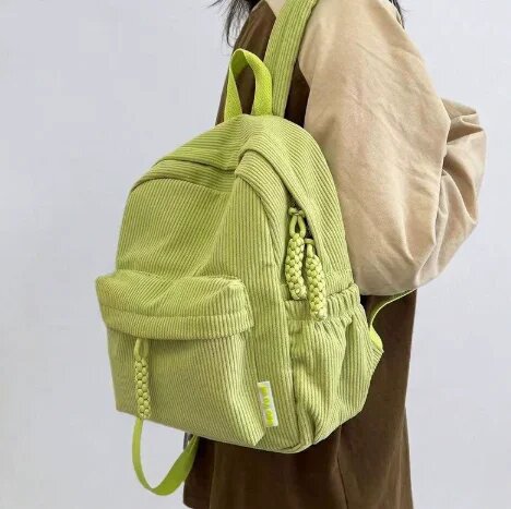 Персонализированный детский рюкзак, рюкзаки для малышей на заказ, подарок на день рождения, детский сад, подарок в школу, подарок для девочки-цветочницы Name and Flower, зеленый