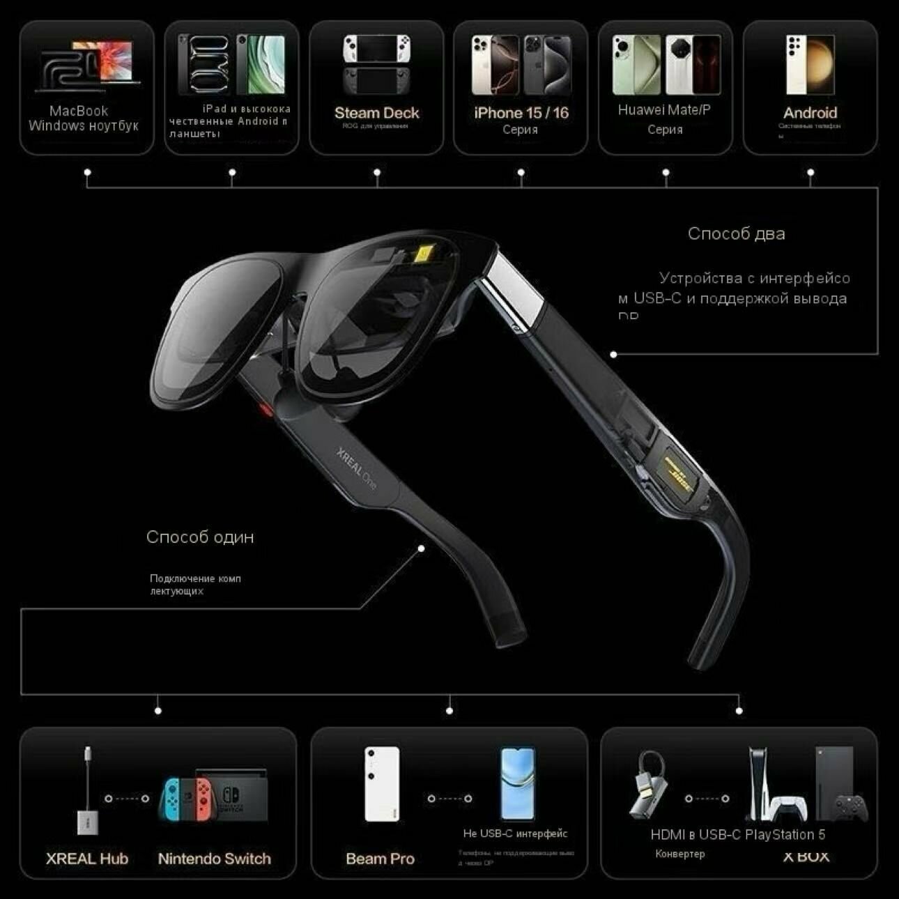 3d очки xreal one для просмотра фильмов и игр