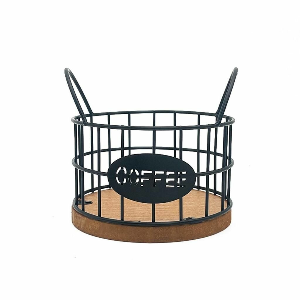 Корзина для хранения кофейных капсул-черная