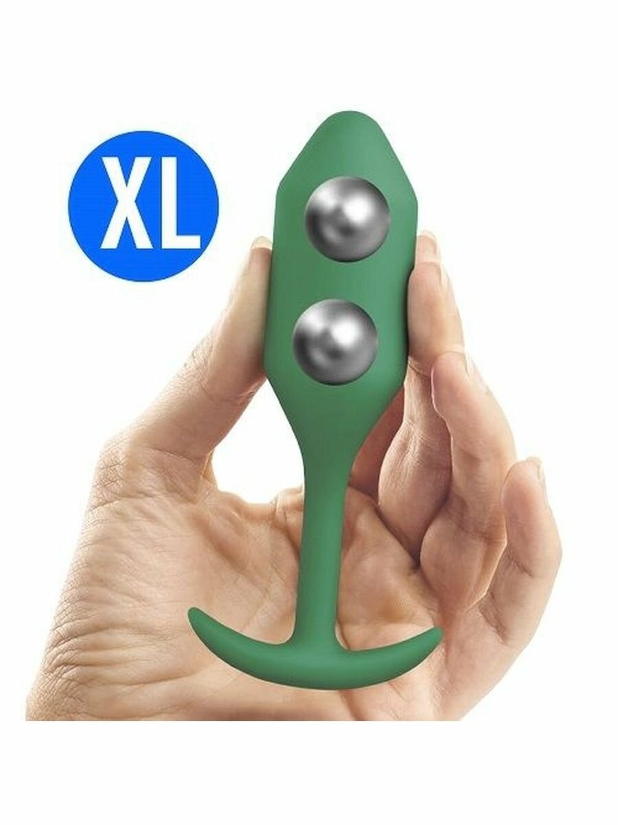 Профессиональный плаг для ношения, Анальный плаг, 11.5 см, Размер - XL