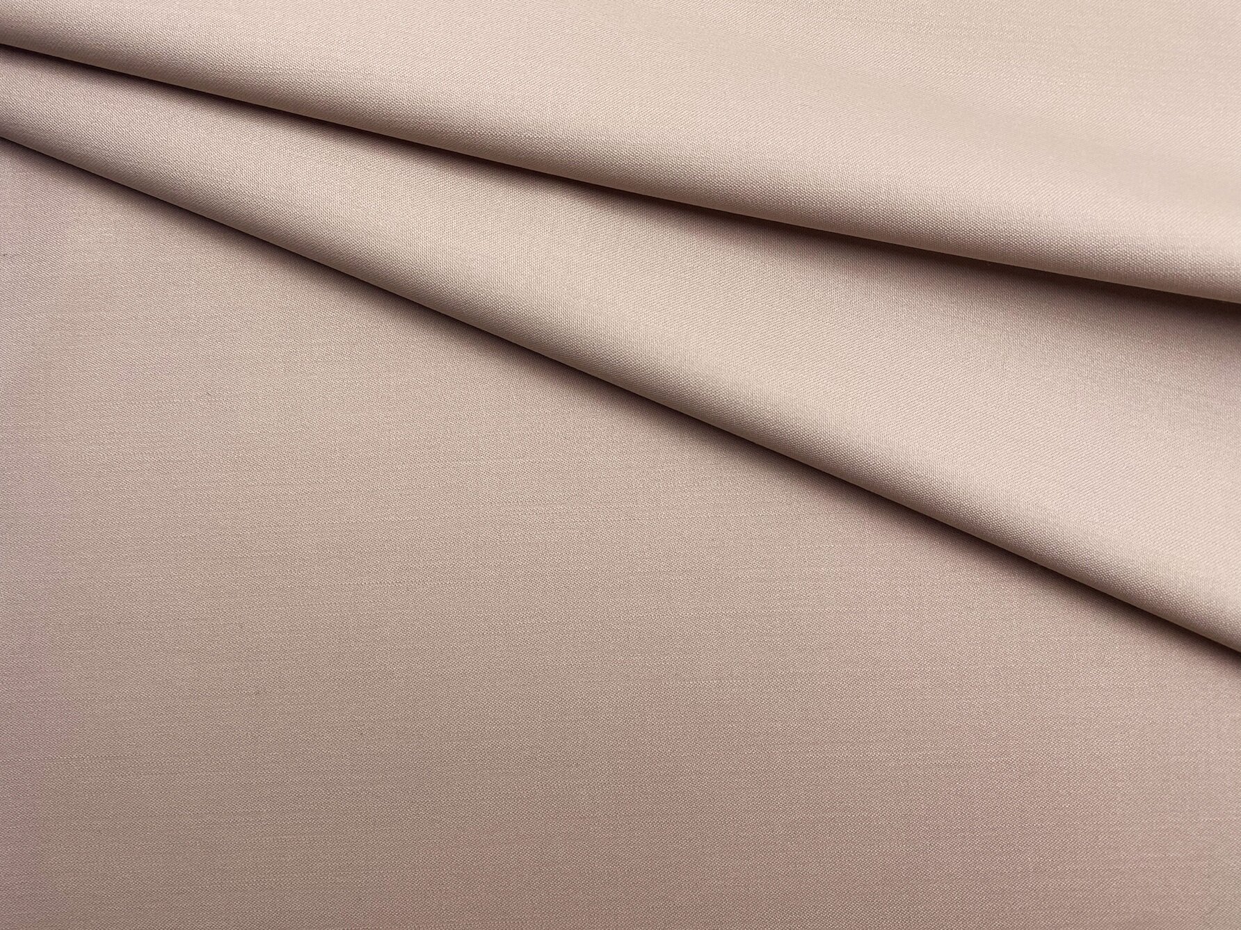 Ткань Костюмная бежевого цвета 19273