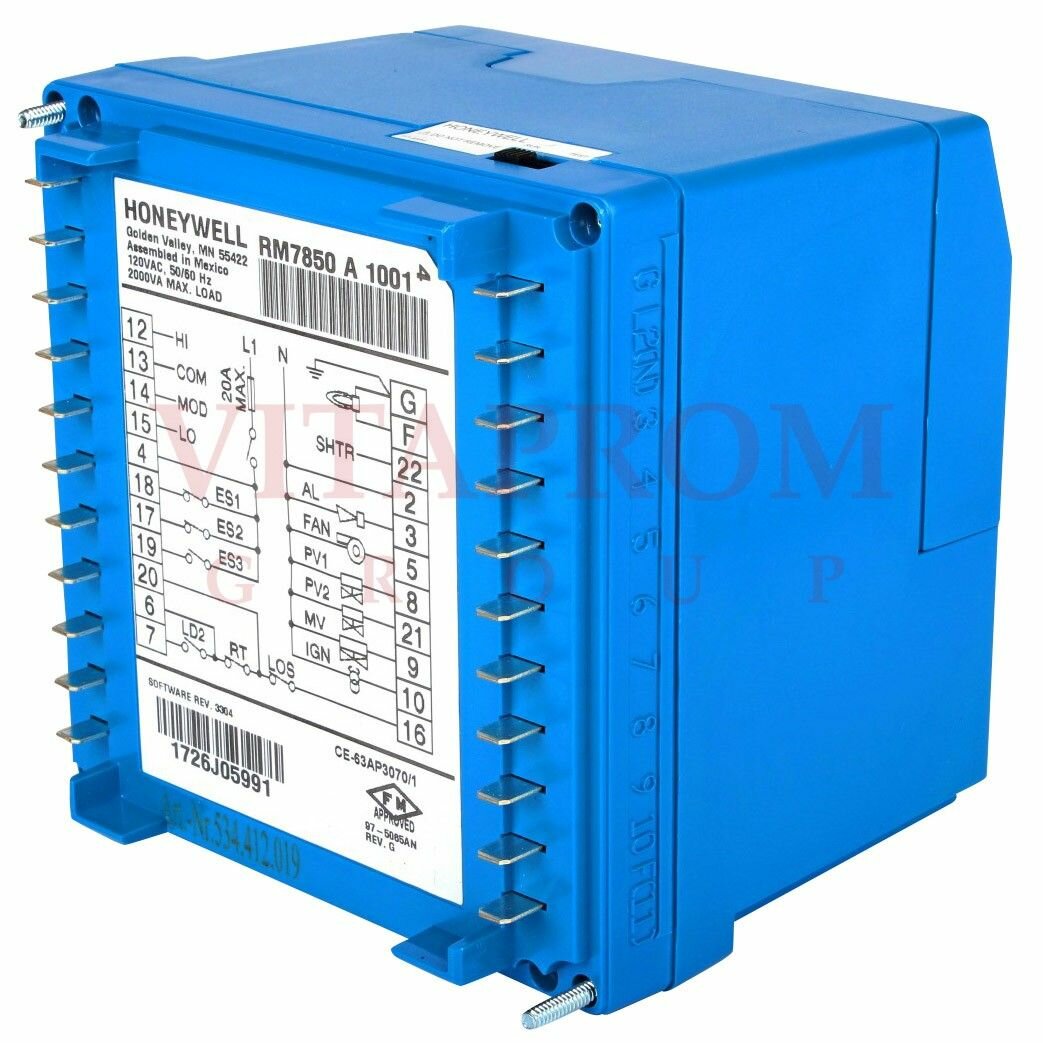 Контроллер горения Honeywell RM7850A1001
