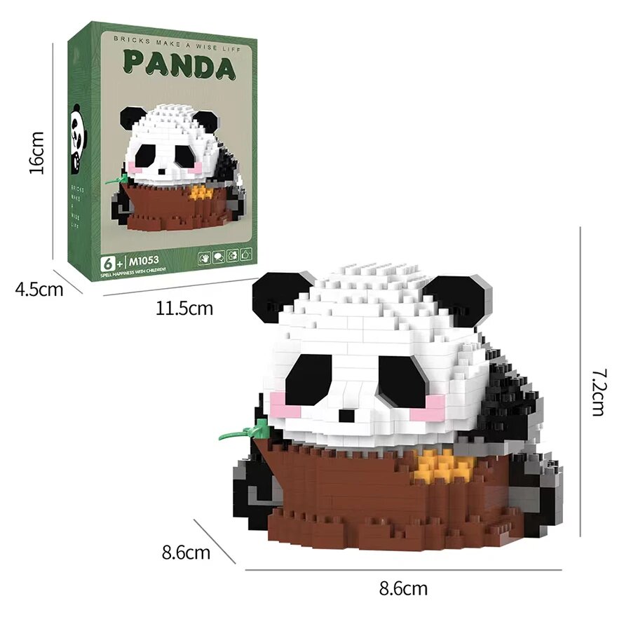 Микро-конструктор MINISO Kawaii Panda