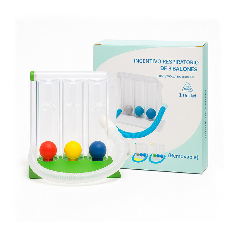 Тренажер дыхания, тренировка объема легких, физическое тестирование, тренажер для улучшения функции легких для людей среднего и пожилого возраста, дыхательный тренажер.