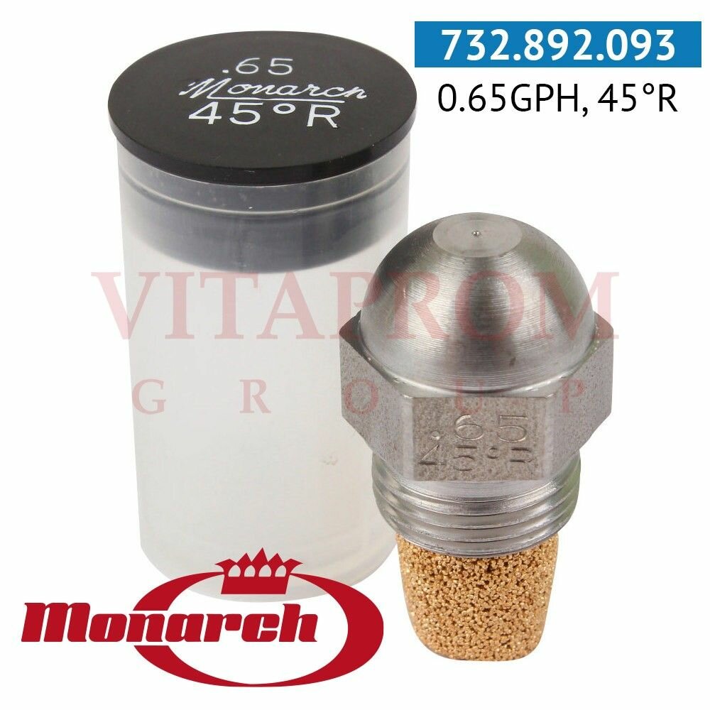 Форсунка Monarch 0.65GPH, 45R