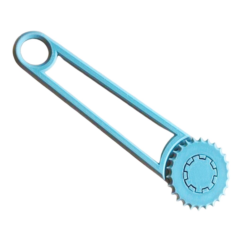 Перфоратор для картонных коробок-синий