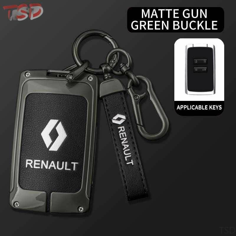 Модный автомобильный брелок из цинкового сплава для Рено Renault Koleos Kadjar Clio Captur Megane Talisman Espace Zoe Scenic 4 Arkana Dacia SanderoTSD