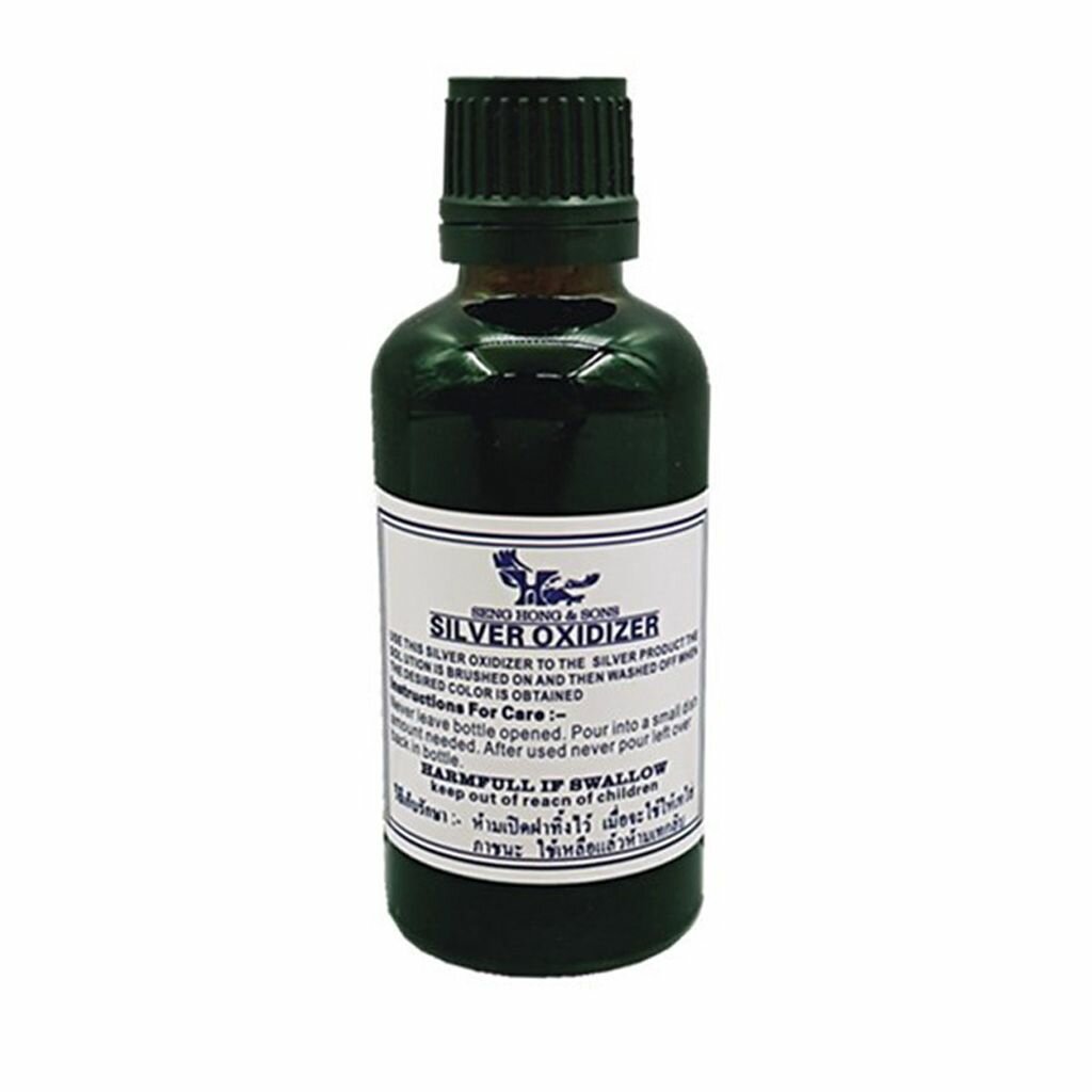 1 флакон средства для чернения старого серебра-50 мл