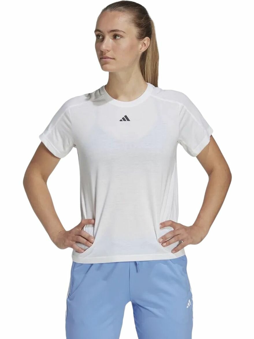 Футболка adidas AEROREADY Train Essentials Minimal Branding Crewneck Tee