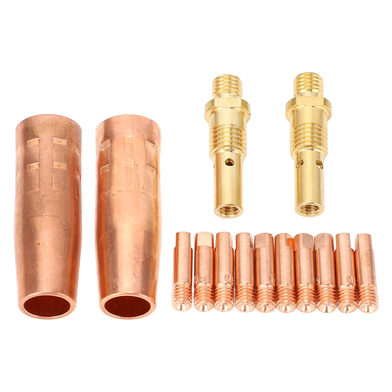 14pcs Set Welding Accessy Accessy Accessessy Kit 10pcs Electrode 2pcs 1/2 дюйма газовых форсунок и 2pcs 35-50 газовой диффузор для Magnum 100l