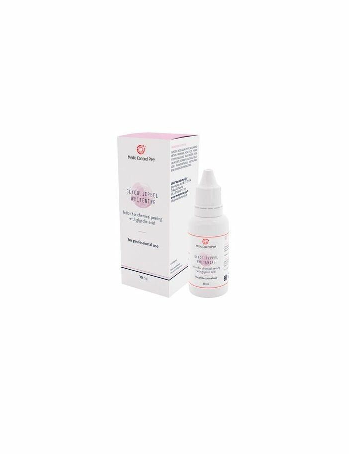 Отбеливающий пилинг с гликолевой, койевой и фитиновой кислотой Medic Control Peel GLYCOLICPEEL WHITENING рН 2,0