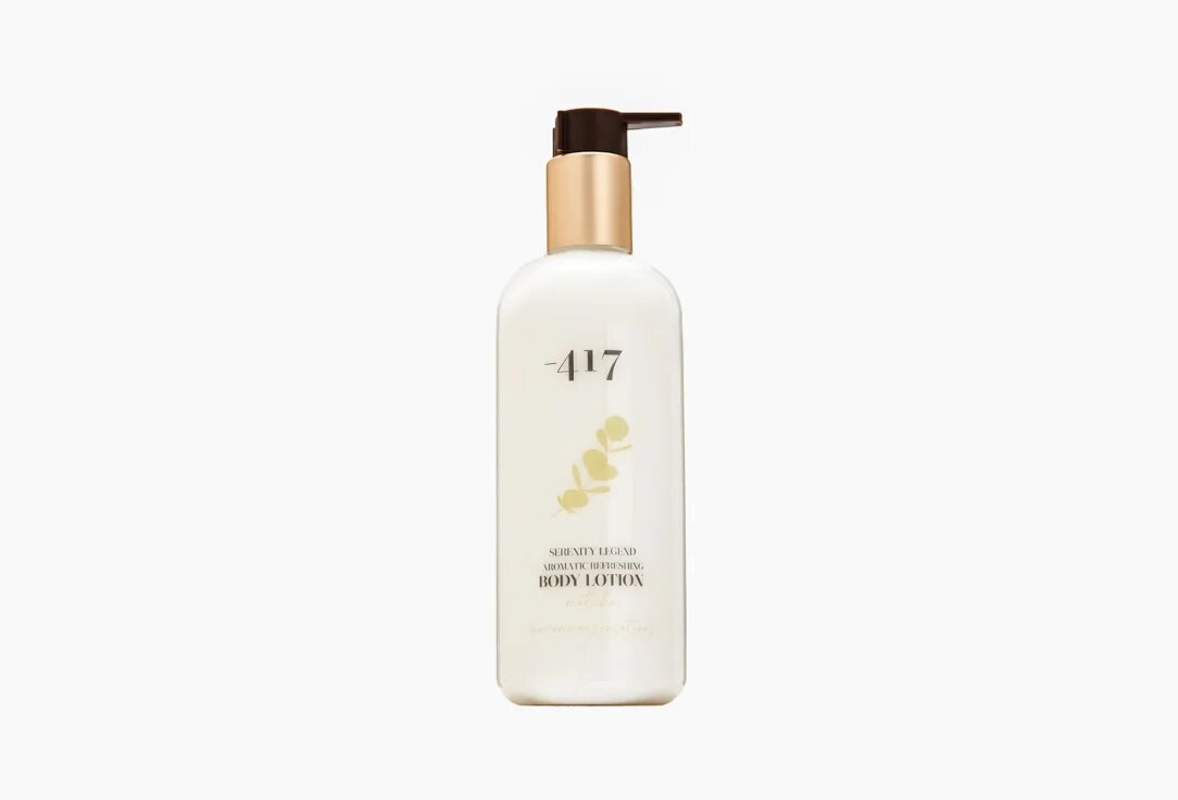 Увлажняющий лосьон для тела Minus 417 Aromatic refreshing body lotion matcha, 350 мл
