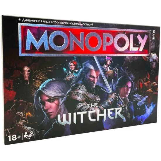 Настольная игра Hasbro Монополия. Ведьмак