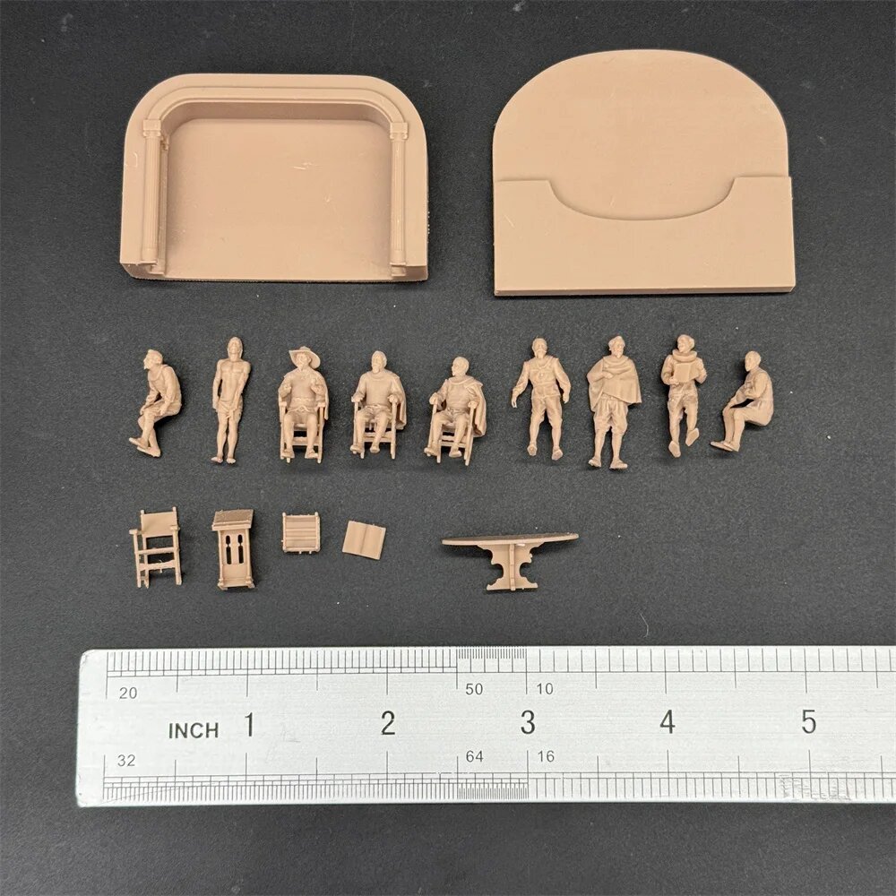 Модель диорамы "Анатомия доктора Николаса Тulp" 1/72