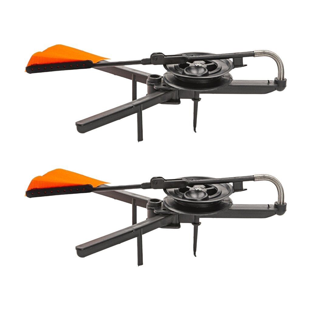 2 флага для зимней рыбалки подледной рыбалки черный складной треугольник Дяоюйтай