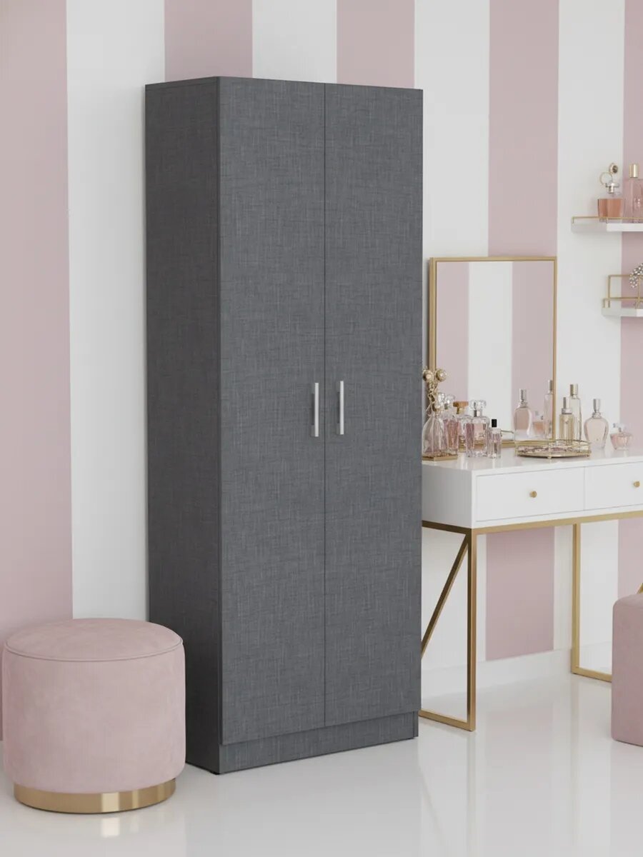 Шкаф FRESTER распашной в прихожую деревянный с полками на балкон, от производителя