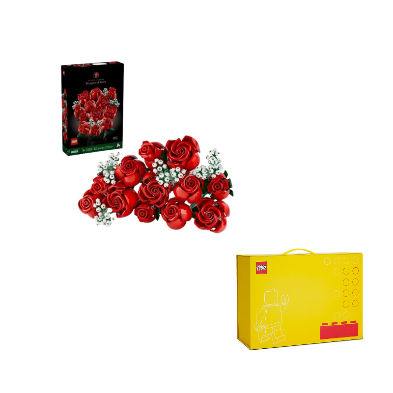 Конструктор LEGO Набор Букет из роз, Rose Bouquet