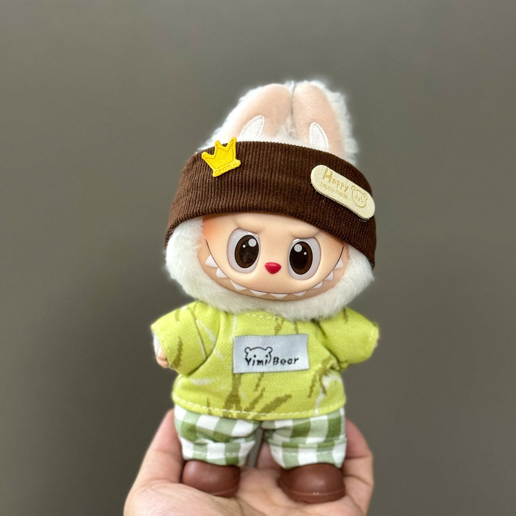 Только одежда, без кукол, подходит для куклы Laboo, одежда один, два, три, рождественский комплект одежды для куклы Laboo