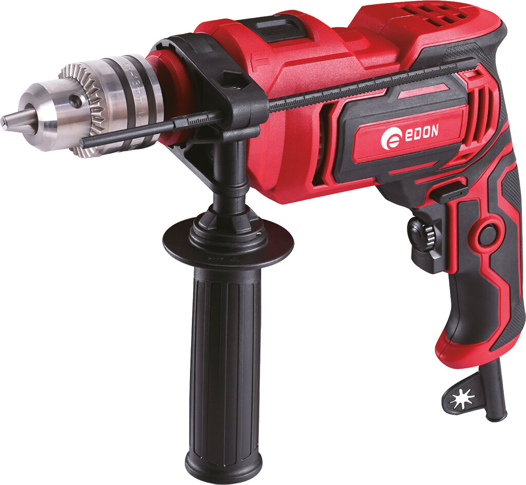 Дрель электрическая ударная Edon DL-1138 (1200Вт, 13мм, реверс, удар, рег-ка об.)