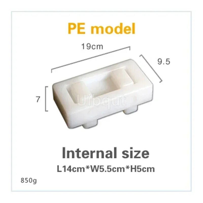 Бамбуковый деревянный прямоугольный пресс для суши, коробка для изготовления суши, сделай сам, формы для рисовых роликов, кухонные инструменты для приготовления суши, бамбуковый коврик bento Белый, E