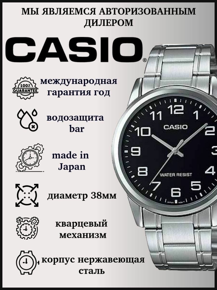 Наручные часы CASIO, сталь