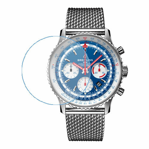 Скрин Мобайл защитный экран для часов Breitling AB0121A31C1A1 из нано стекло 9H