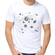 Футболка Космос, размер (56)3XL, белый
