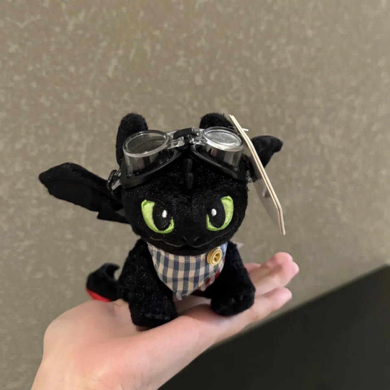 Potdemiel Как приручить дракона беззубик плюшевая игрушка Черный, Toothless-S