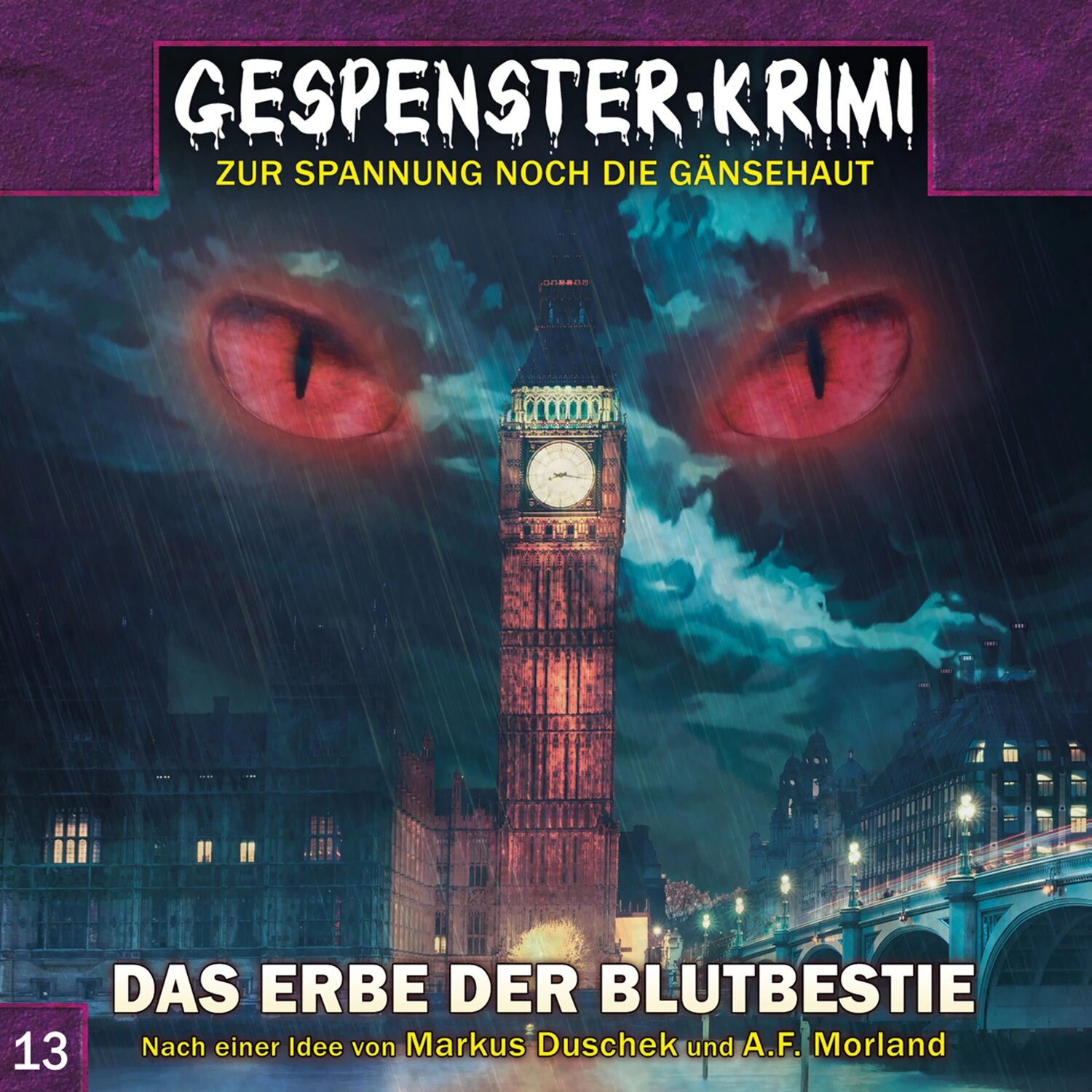Gespenster-Krimi, Folge 13: Das Erbe der Blutbestie [Аудиокнига]