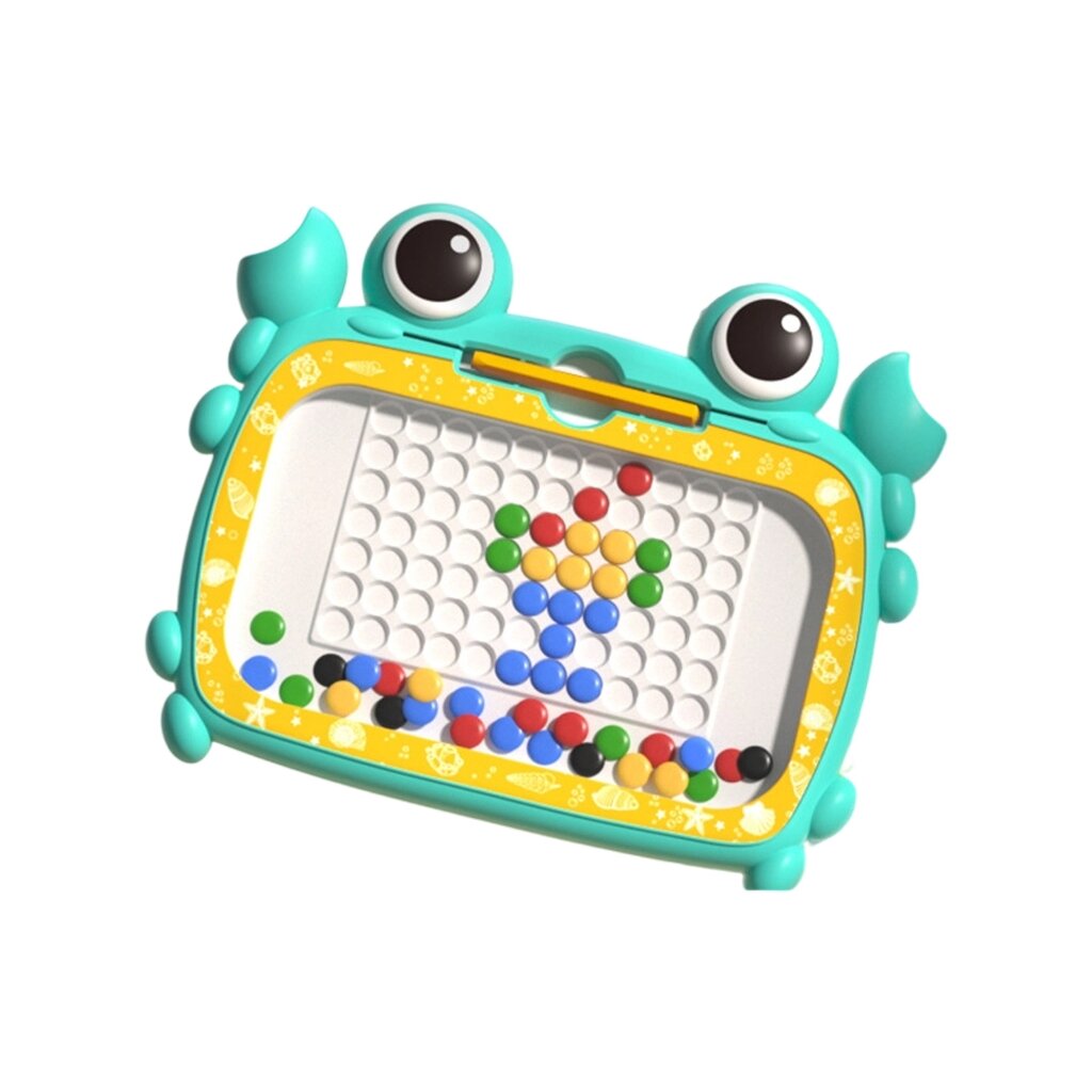 Детская доска для рисования магнитной ручкой Crabss