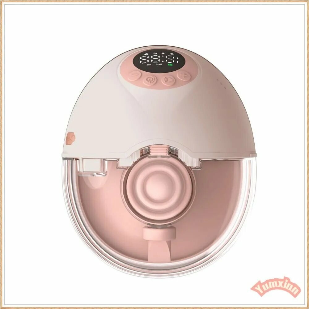 Носимый электрический молокоотсос, бесшумный и портативный для кормления грудью