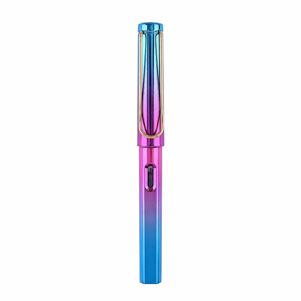 Перьевая ручка для каллиграфии Zhengzi Colorful 0,5 мм-Розово-голубая