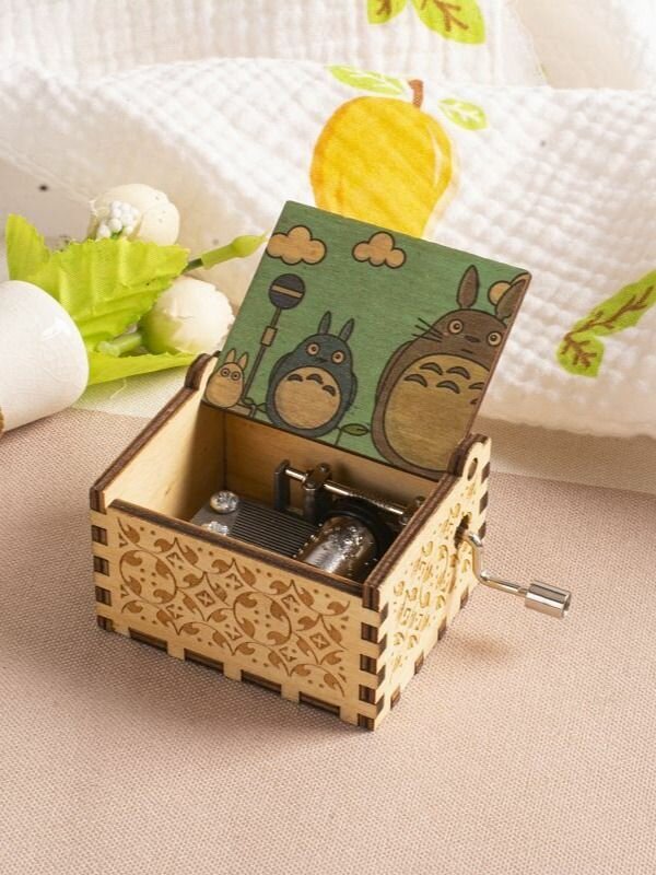 Музыкальная шкатулка с мелодией из аниме "Мой сосед Тоторо"